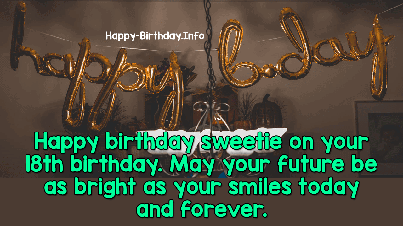 100+ Happy 18th Birthday Wishes, Messages And Quotes
